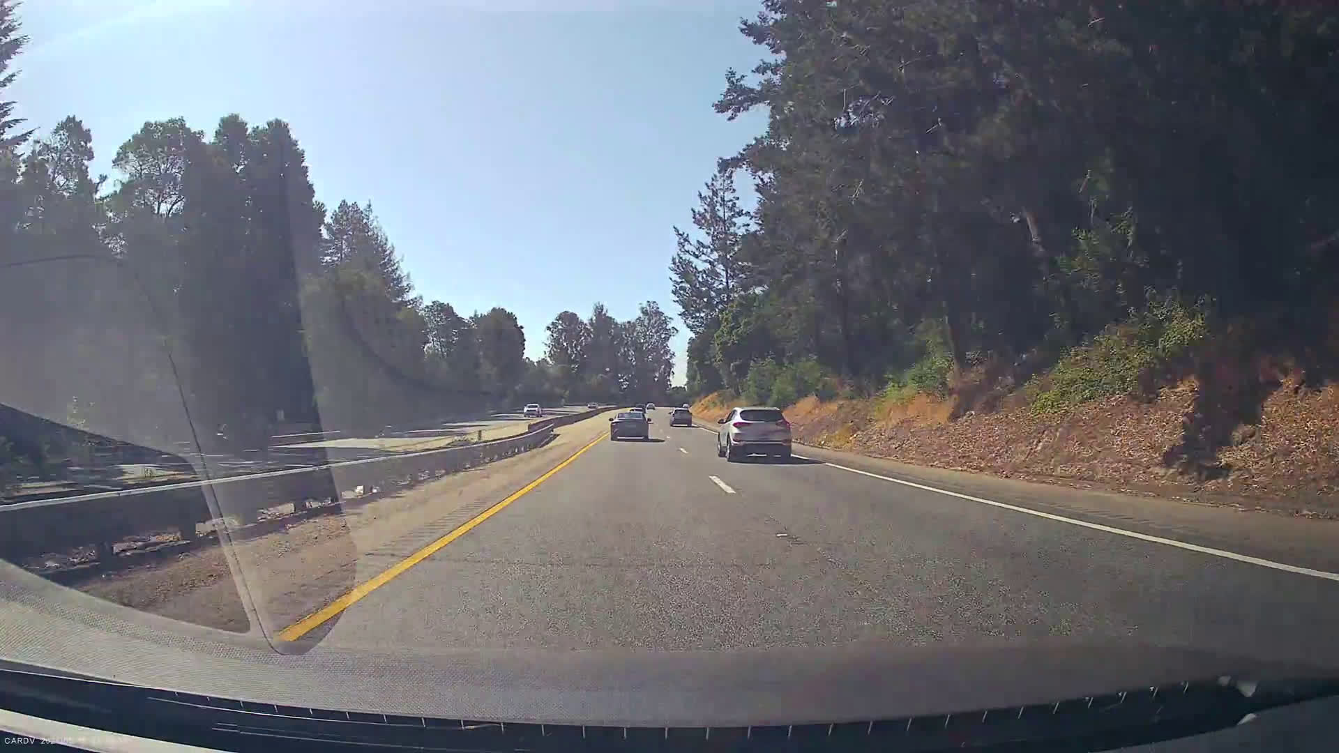 Wild ride on Highway 17 to Santa Cruz! 🚗💨 #HighwayDrama #SantaCruz # ...