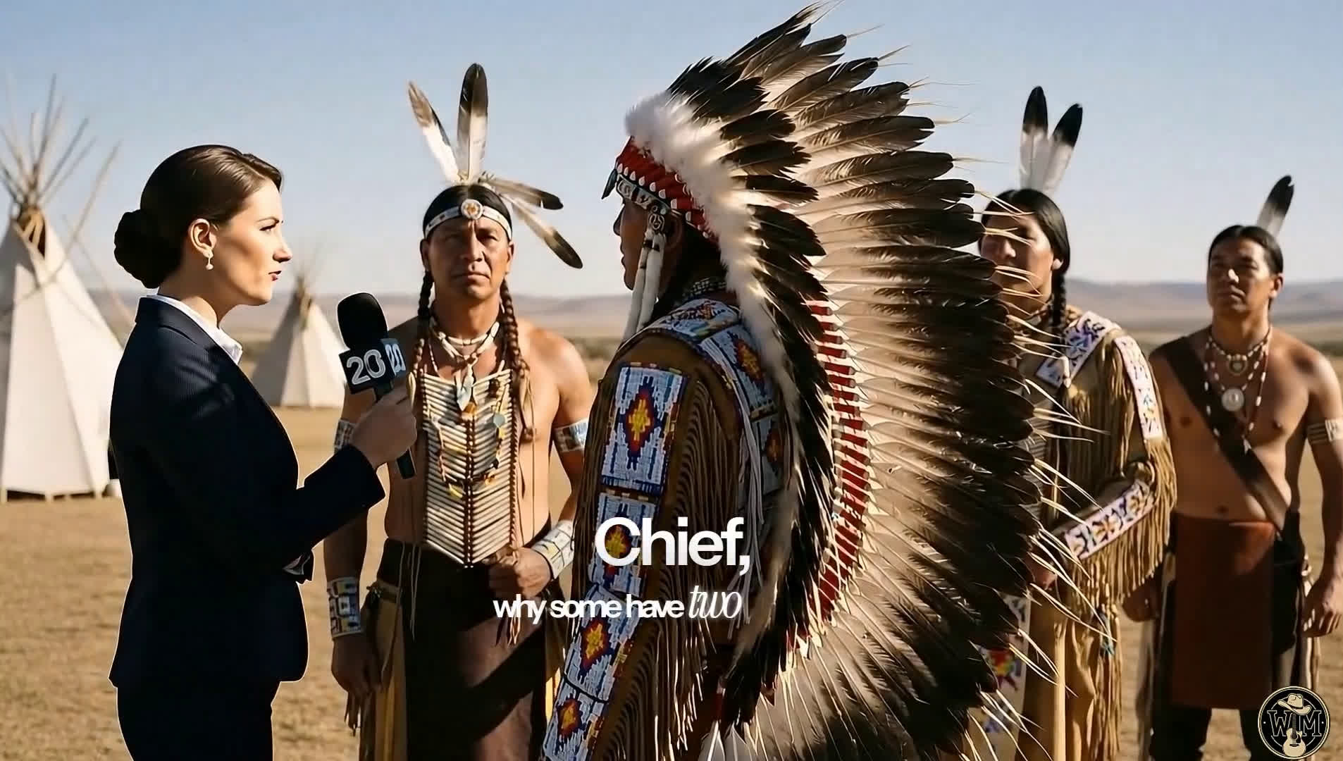 Reporter discovers what the chief's feathers truly symbolize 🪶 ...
